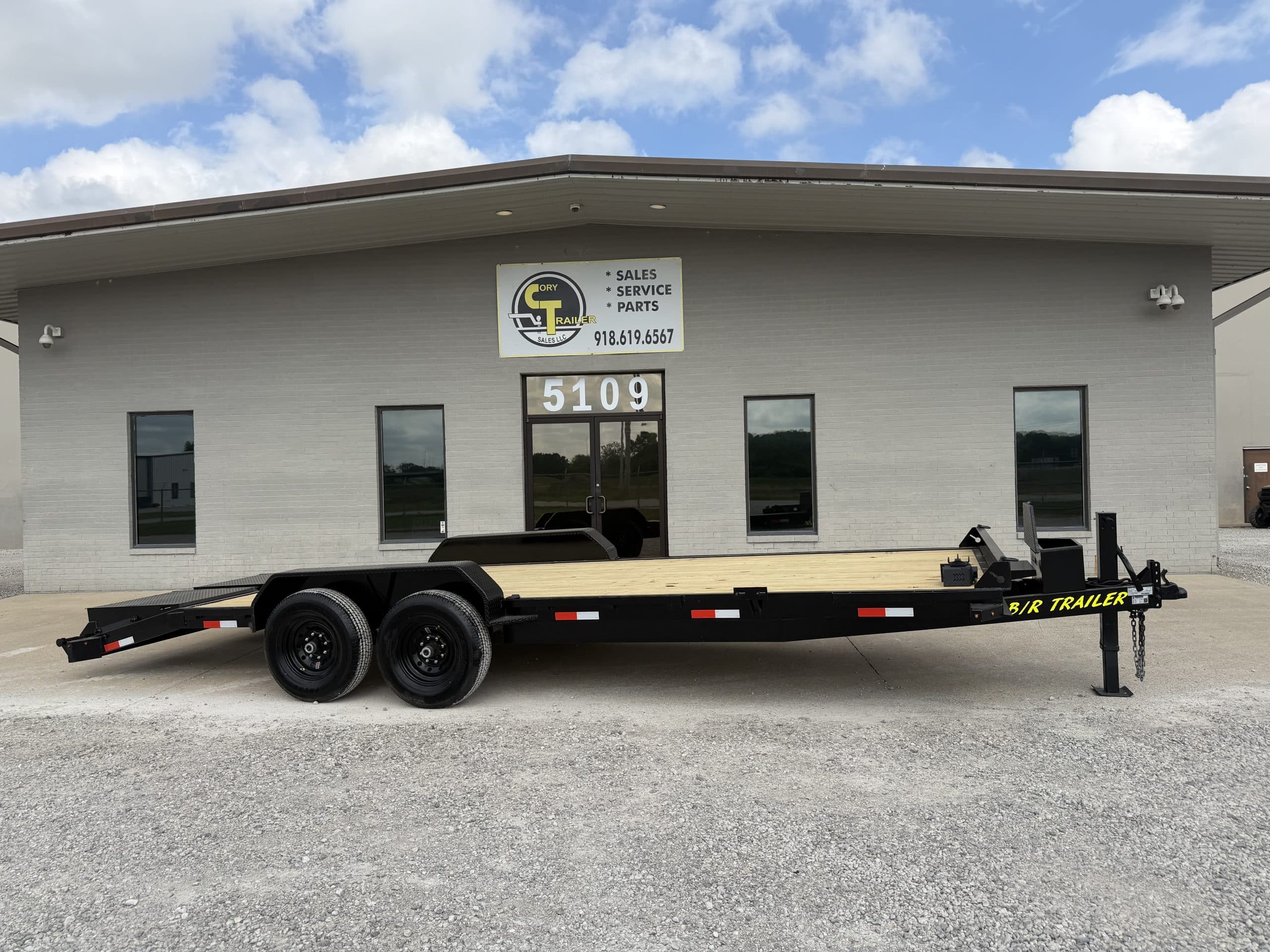 2026 B/R 83X22FT 14K EQUIPMENT TRAILER MINI MEGA RAMPS – Cory Trailer ...