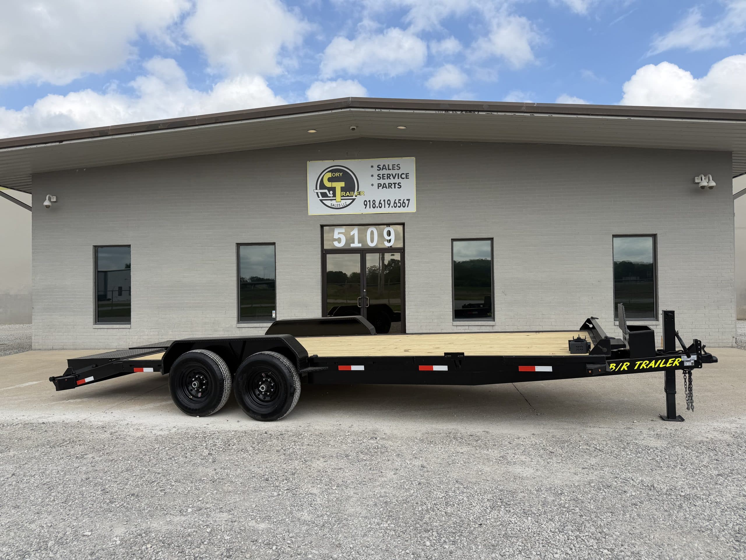 2026 B/R 83X22FT 14K EQUIPMENT TRAILER MINI MEGA RAMPS – Cory Trailer ...