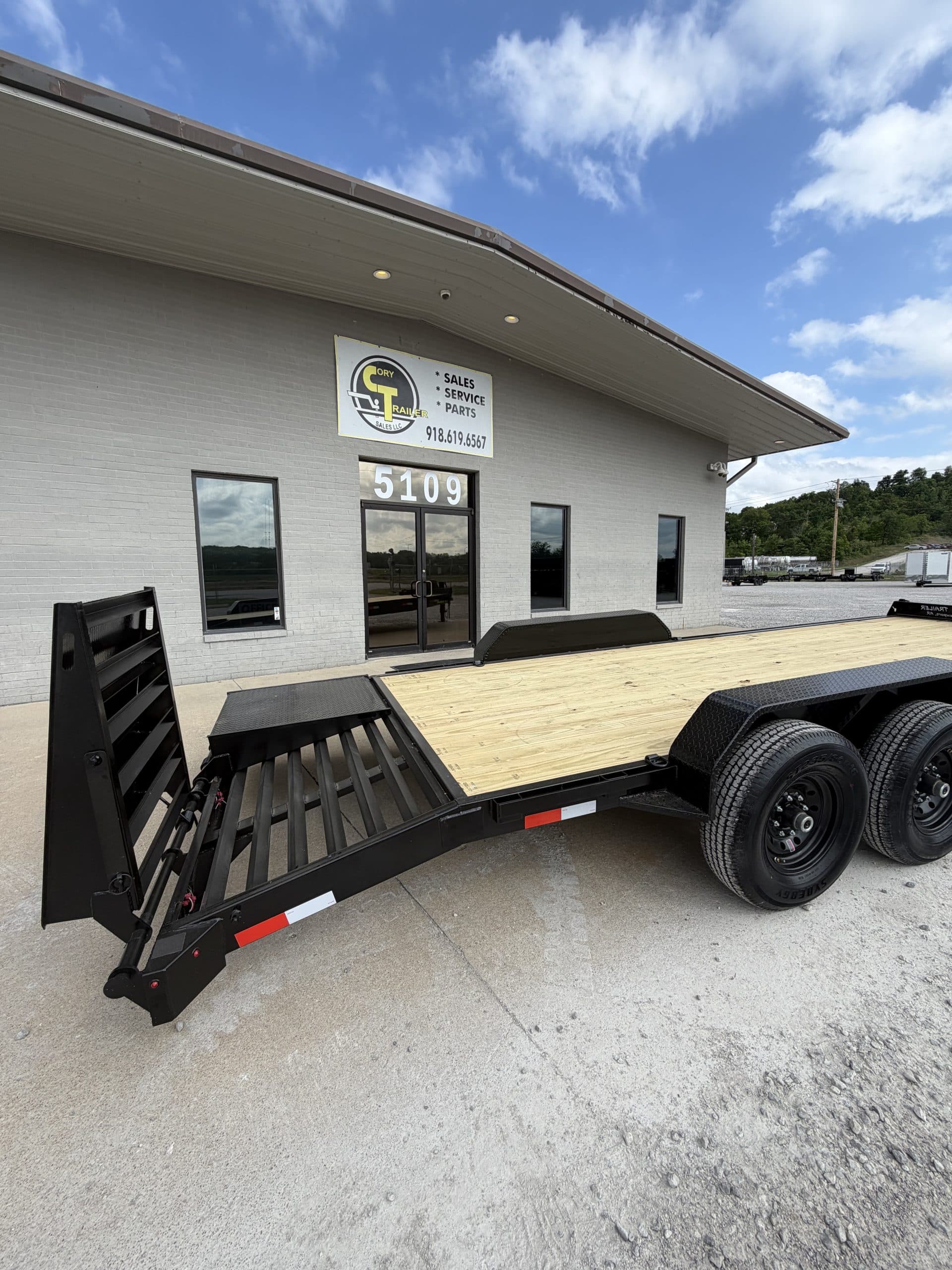 2026 B/R 83X22FT 14K EQUIPMENT TRAILER MINI MEGA RAMPS – Cory Trailer ...